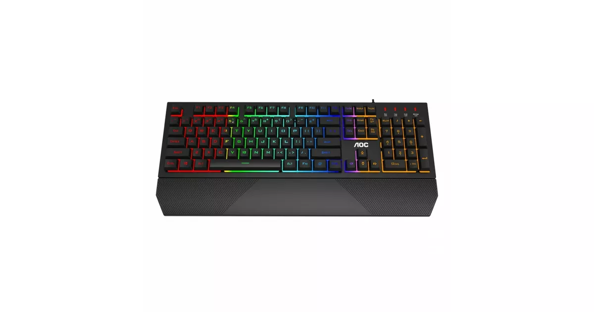 AOC Klawiatura GK200 Mechanical Feeling Wired Gaming Keyboard - US ...