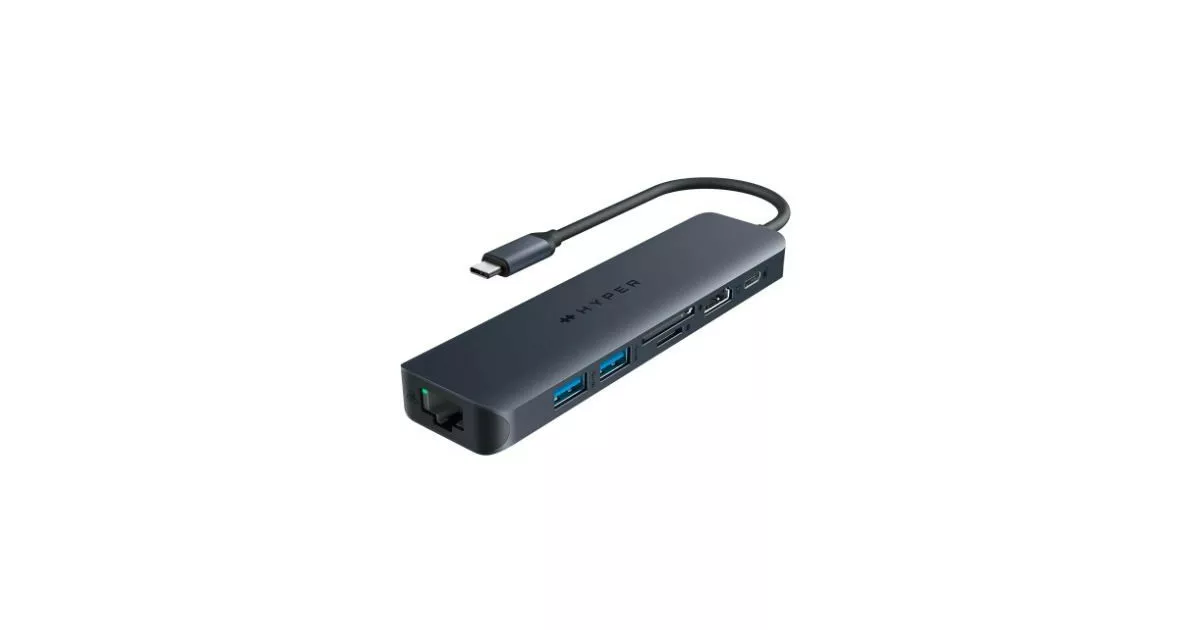 HyperDrive Koncentrator HyperDrive Next 7-Port USB-C Hub HDMI/4K60Hz/SD ...