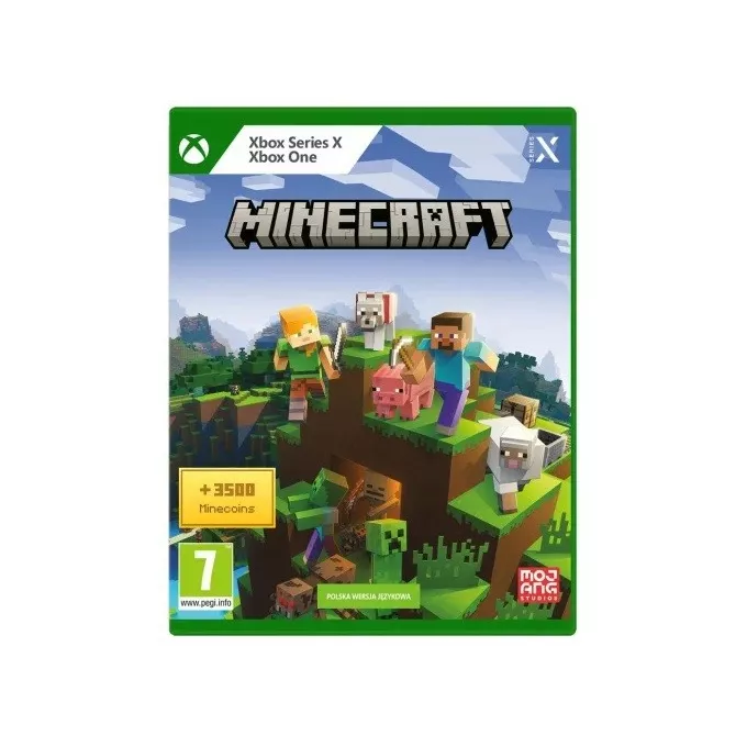 Microsoft Gra Xbox One/Xbox Series X Minecraft+ 3500 Minecoins | Alsen.pl