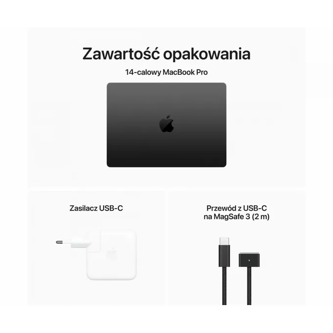 Apple MacBook Pro 16,2 cali: M3 Max 16/40, 48GB, 1TB - Gwiezdna czerń ...