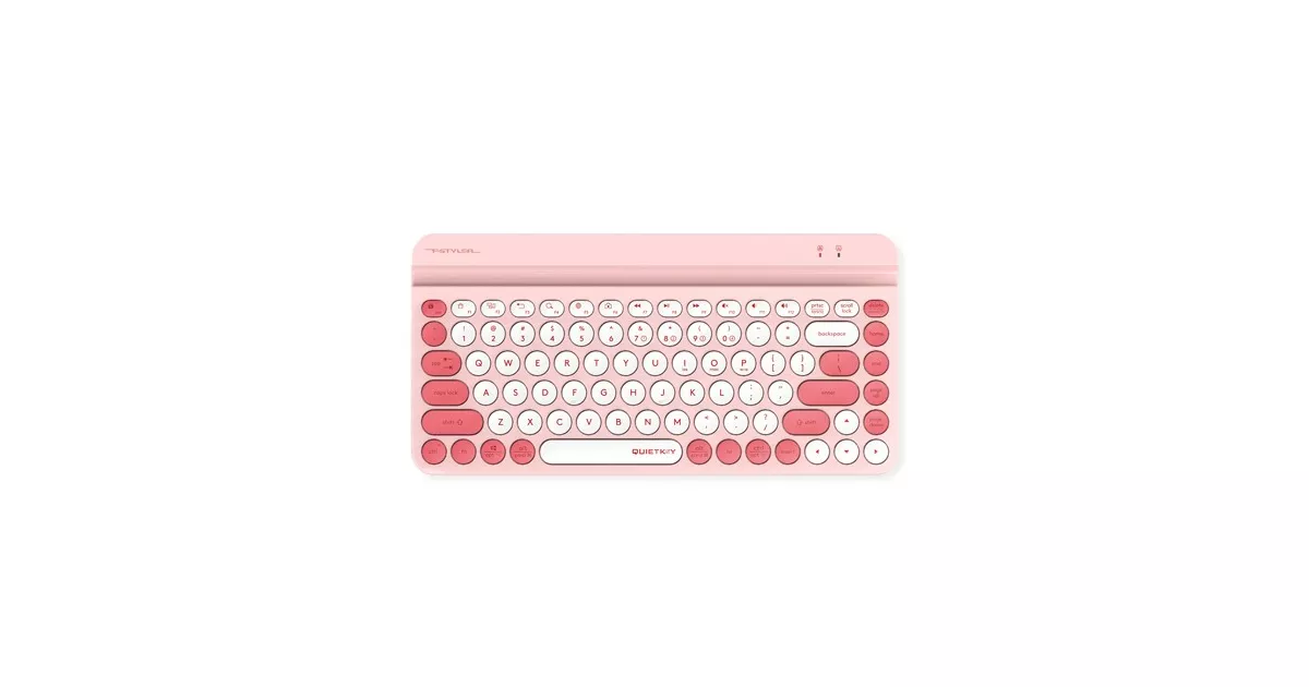 A4 Tech Klawiatura FStyler FBK30 Raspberry 2.4GHz + BT (silent) | Alsen.pl