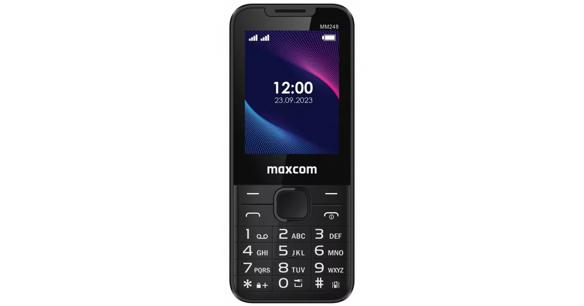 Maxcom Telefon MM 248 4G DualSIM | Alsen.pl