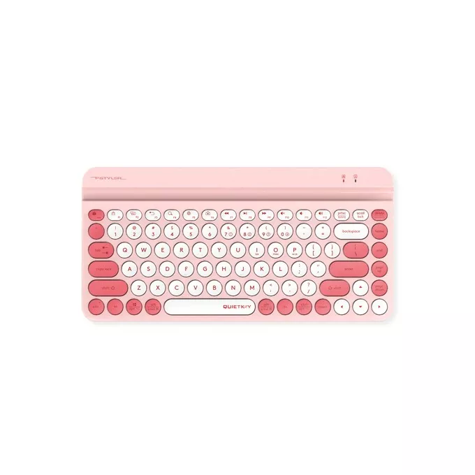 A4 Tech Klawiatura FStyler FBK30 Raspberry 2.4GHz + BT (silent) | Alsen.pl