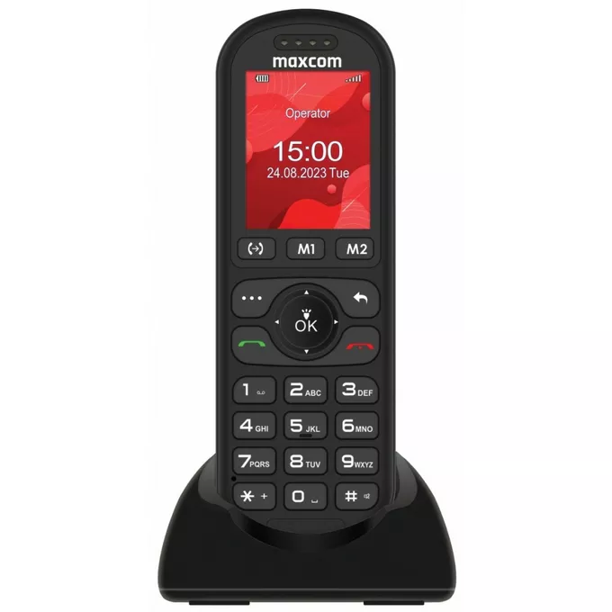 Maxcom Telefon MM 39D 4G stacjonarny na kartę SIM | Alsen.pl