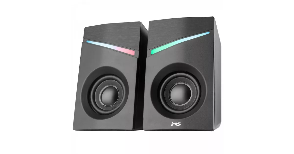 MS Głośniki komputerowe Echo C300 2.0 6W USB RGB LED | Alsen.pl