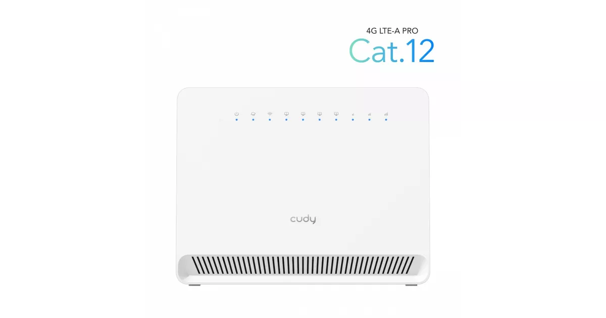 Cudy Router LT15V Gigabit AX3000 4G LTE SIM VoLTE | Alsen.pl