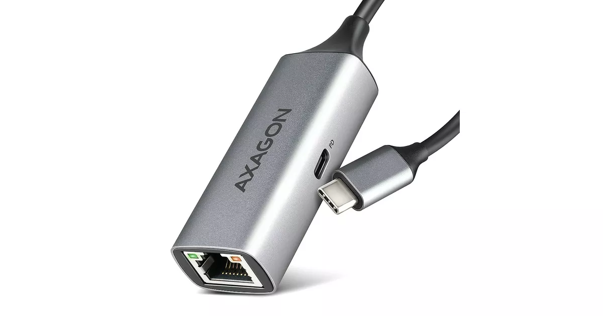 AXAGON ADE-TXPD Karta sieciowa Gigabit Ethernet adapter, USB-C 3.2 Gen ...
