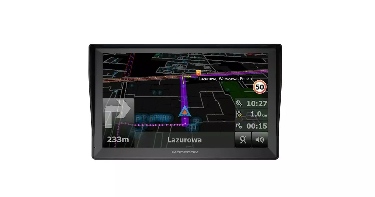 MODECOM Nawigacja samochodowa + MapFactor mapy Europy FreeWAY CX 9.3 ...