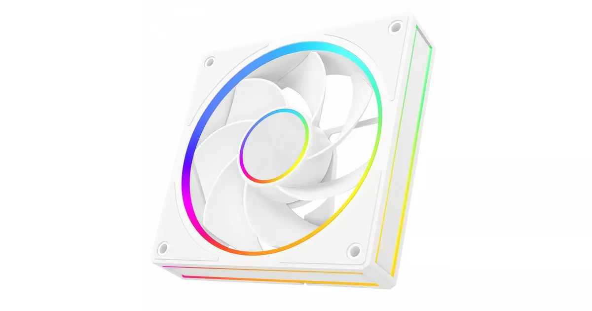 MODECOM Wentylator VOLCANO LOOP REVERSE ARGB 120 Biały | Alsen.pl