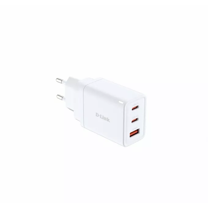D-Link Ładowarka zasilacz GAN 2x 65W 2x USB-C 1x USB-A | Alsen.pl