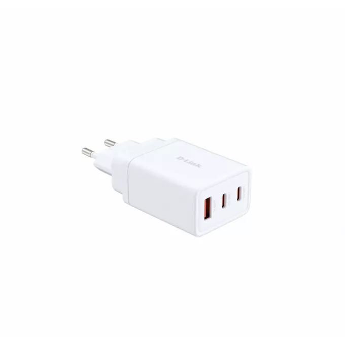 D-Link Ładowarka zasilacz GAN 2x 65W 2x USB-C 1x USB-A | Alsen.pl
