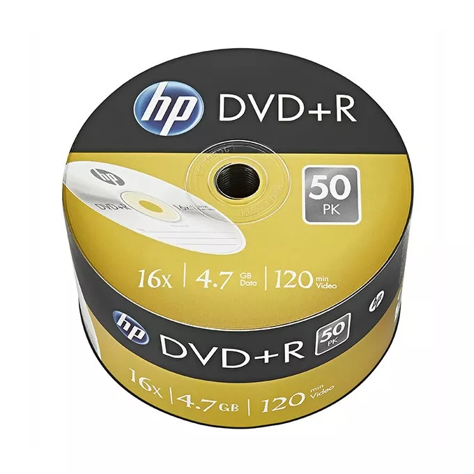 Verbatim Płyty HP DVD+R 16x 4,7GB 50P DRE00070-3 69305 | Alsen.pl