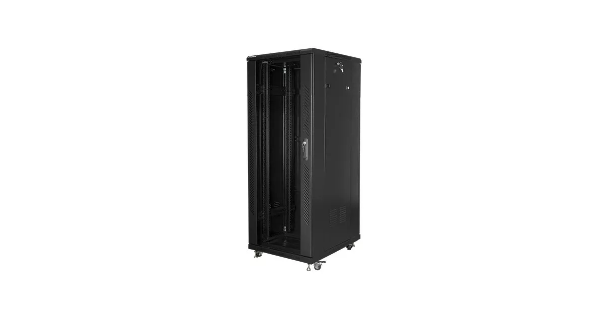 Lanberg Szafa stojąca Rack 19'' 32U 600x800mm czarna | Alsen.pl