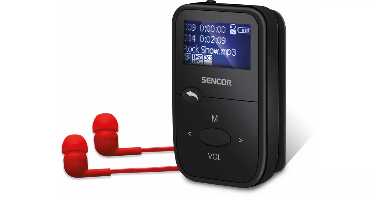 Sencor Odtwarzacz MP3 SFP 4408BK | Alsen.pl