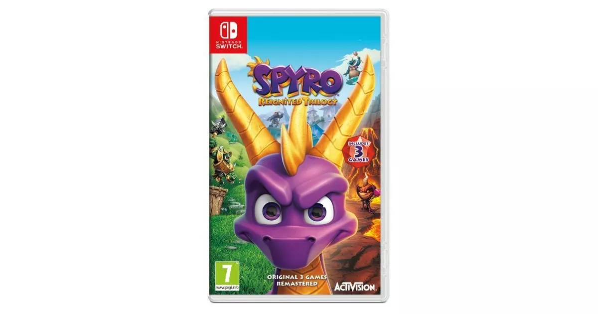 KOCH Gra Nintendo Switch Spyro Reignited Trylogia | Alsen.pl