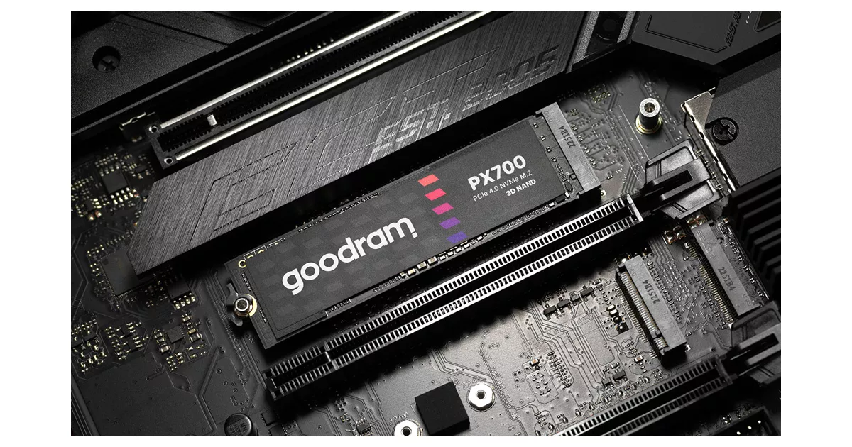 Sięgaj po więcej z dyskiem SSD Goodram PX700 | Alsen.pl